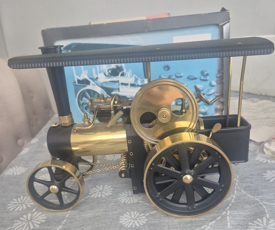 Wilesco D406 Live Steam Tractor Engine : Black/ Brass | eBay UK