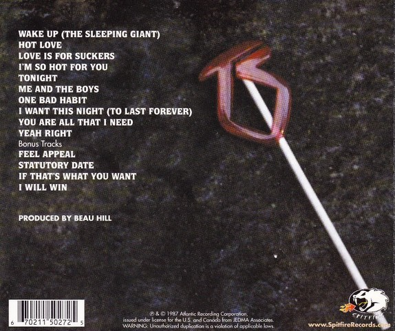 TWISTED SISTER - LOVE IS FOR SUCKERS - 1999 REMASTER - 4 BONUS TRACKS ...