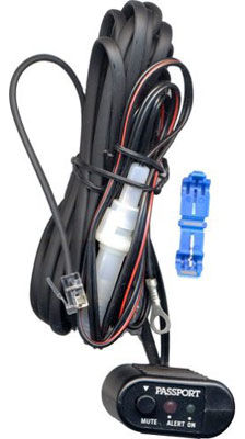 Red Direct Wire Smart Cord (ESCORT RADAR DETECTORS) 12 ft OEM Passport ...