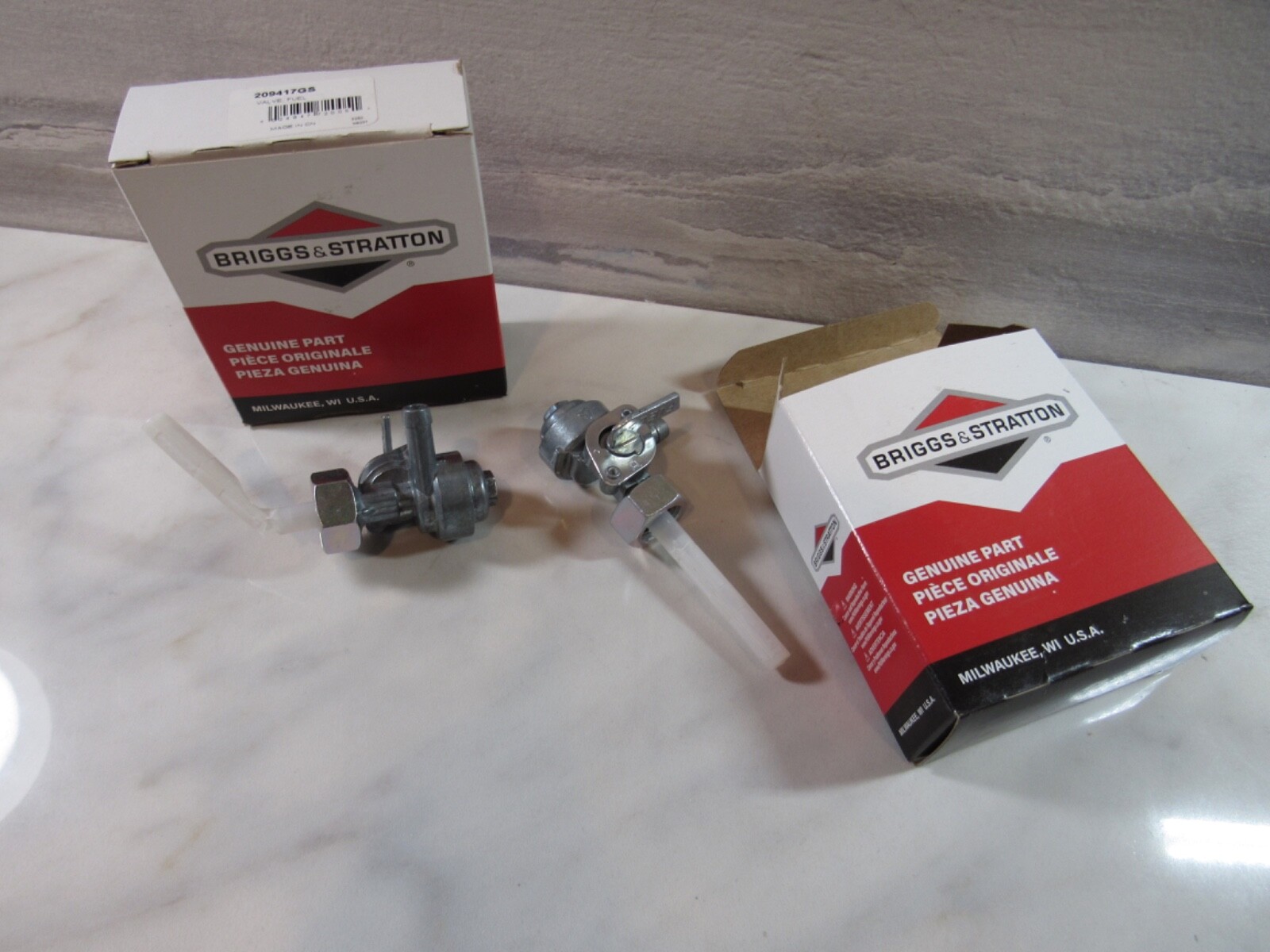 2 NIB Briggs & Stratton Fuel Valve NOS No. 209417GS Original Part | eBay