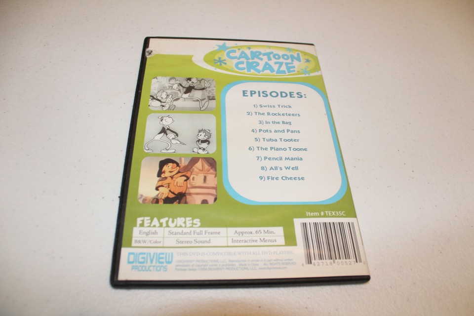 Cartoon Craze Presents Tom & Jerry and Friends: Tuba Tooter (DVD ...