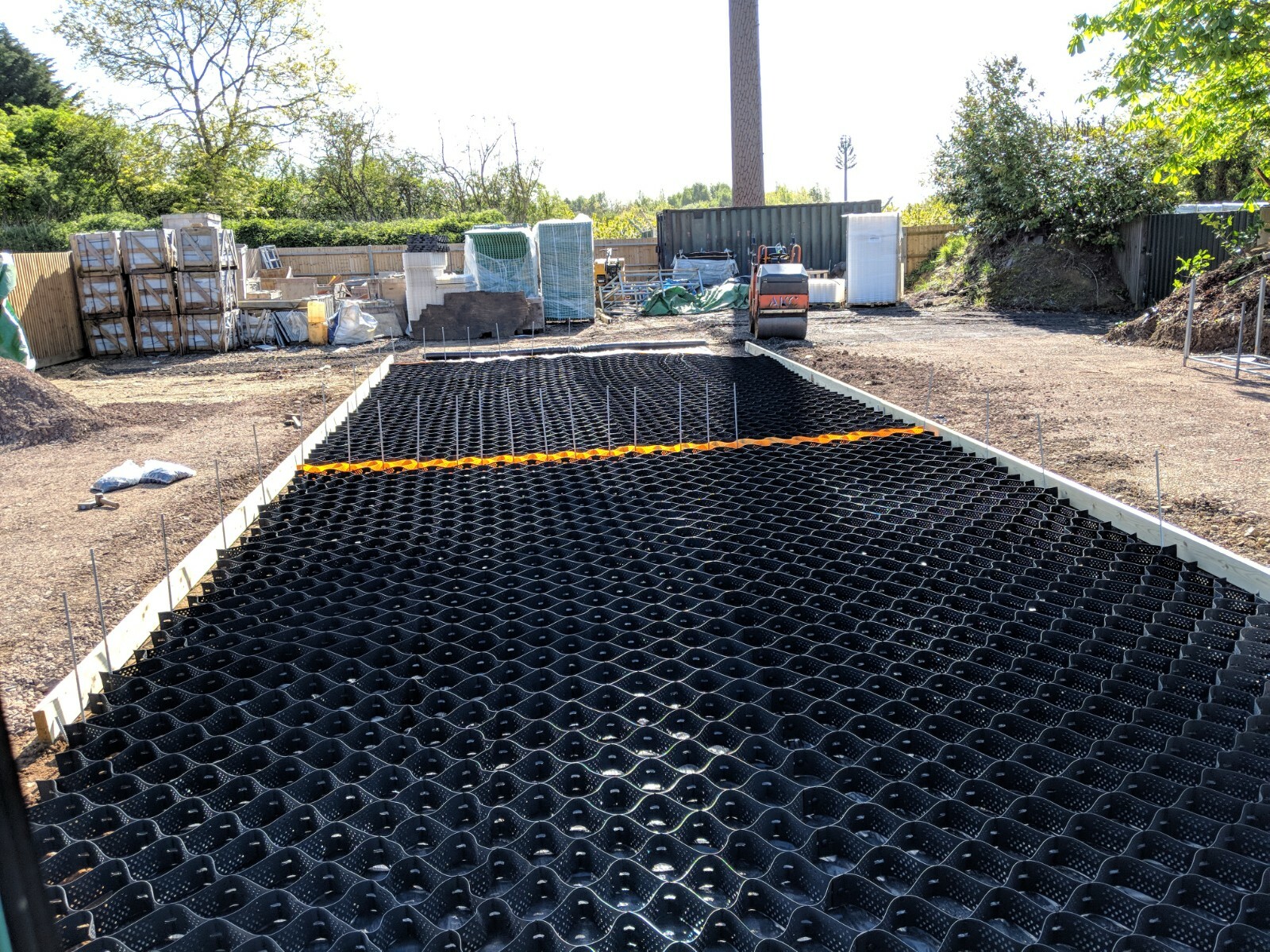Heavy Duty Geocell Tree Root Protection Panel by CORE TRP for Driveways ...