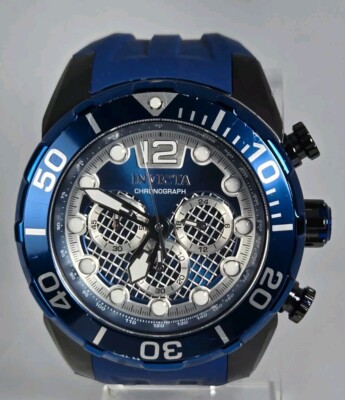 INVICTA PRO DIVER CHRONO Men's Stainless Steel 50 mm Water Resistan 100 ...