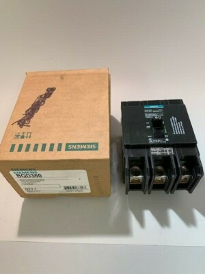 Siemens BQD360 60A Circuit Breaker new | eBay