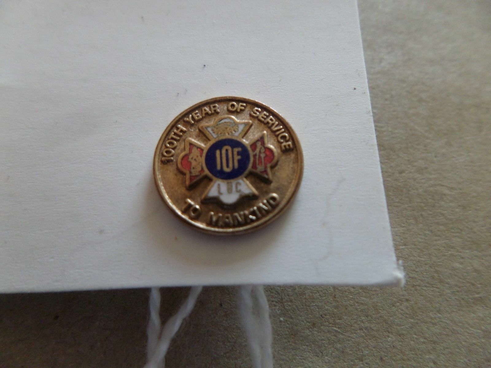 IOF Independant order foresters 100th year service pin badge | eBay UK