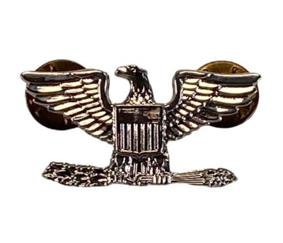 U.S. Marine Corps Colonel Officer Insignia Collar Clutch Back L-22 | eBay