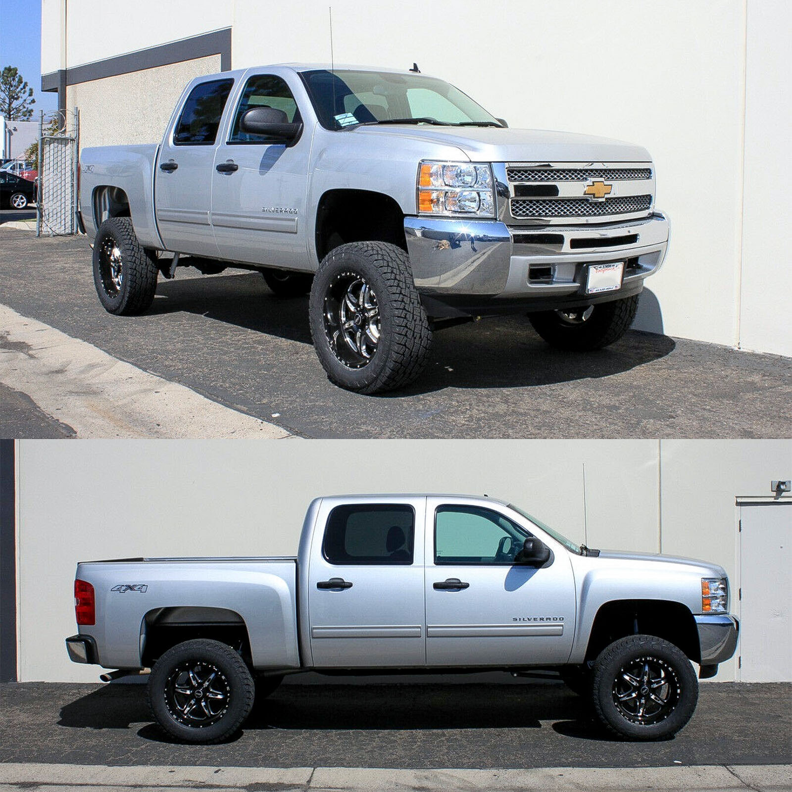 MaxTrac Kicker Brace Kit For (9413KB) 2007-2018 Chevy Silverado GMC ...