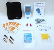 Roche CoaguChek XS Pt/inr Meter Monitor Testing Kit Carrying Case ...