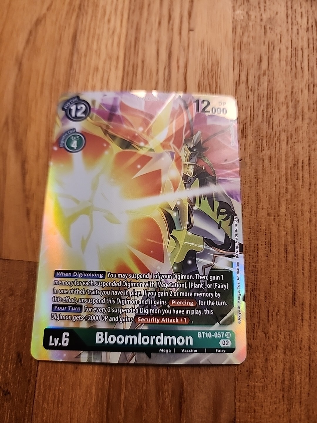 Bloomlordmon Xros Encounter BT10-057 Digimon NM/M Foil | eBay