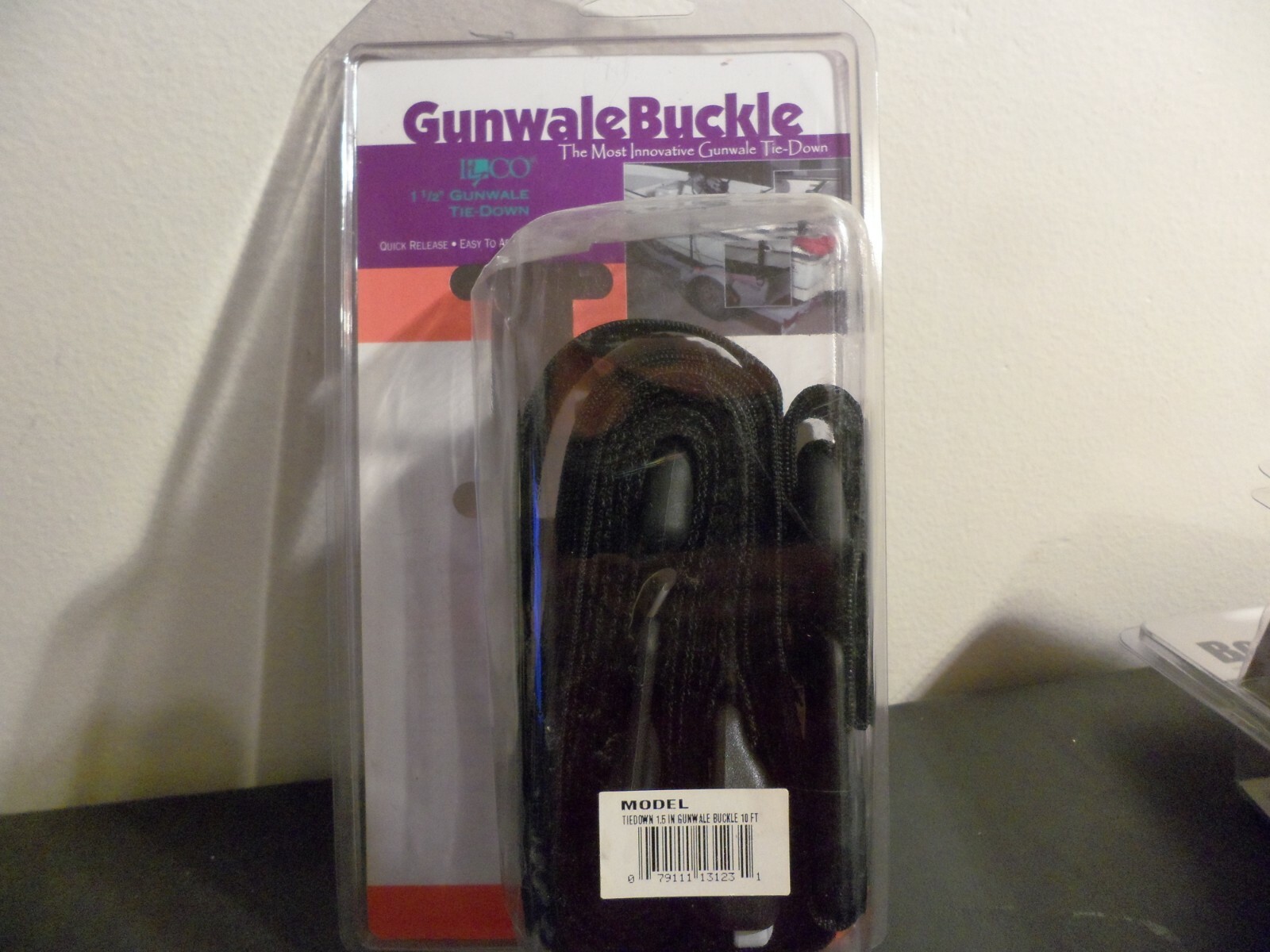 Gunwale Tie Down Strap 10' x 1.5" Quick Release Buckle | eBay