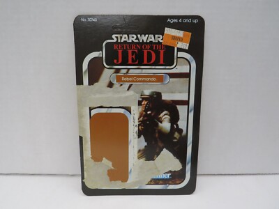 1983 Rebel Commando 65 Back STAR WARS Kenner Vintage Card Back #2 | eBay