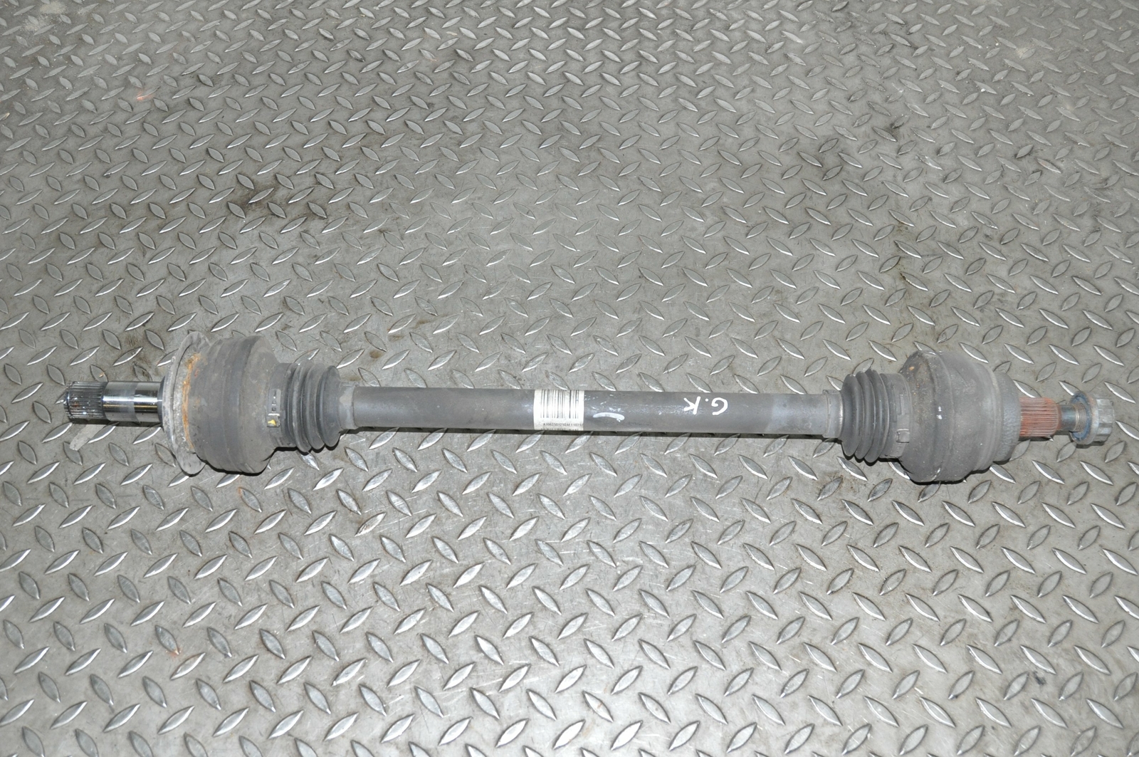 MERCEDES Ml 63 AMG Axle Shaft Rear RH OEM 52 K AWD 13 15 A1663501210 ...