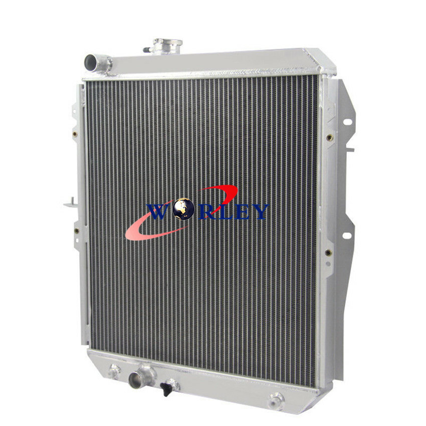 4 ROW Aluminum Radiator For Toyota Hilux LN147 LN167 LN172 5L-E 3.0Ltr ...