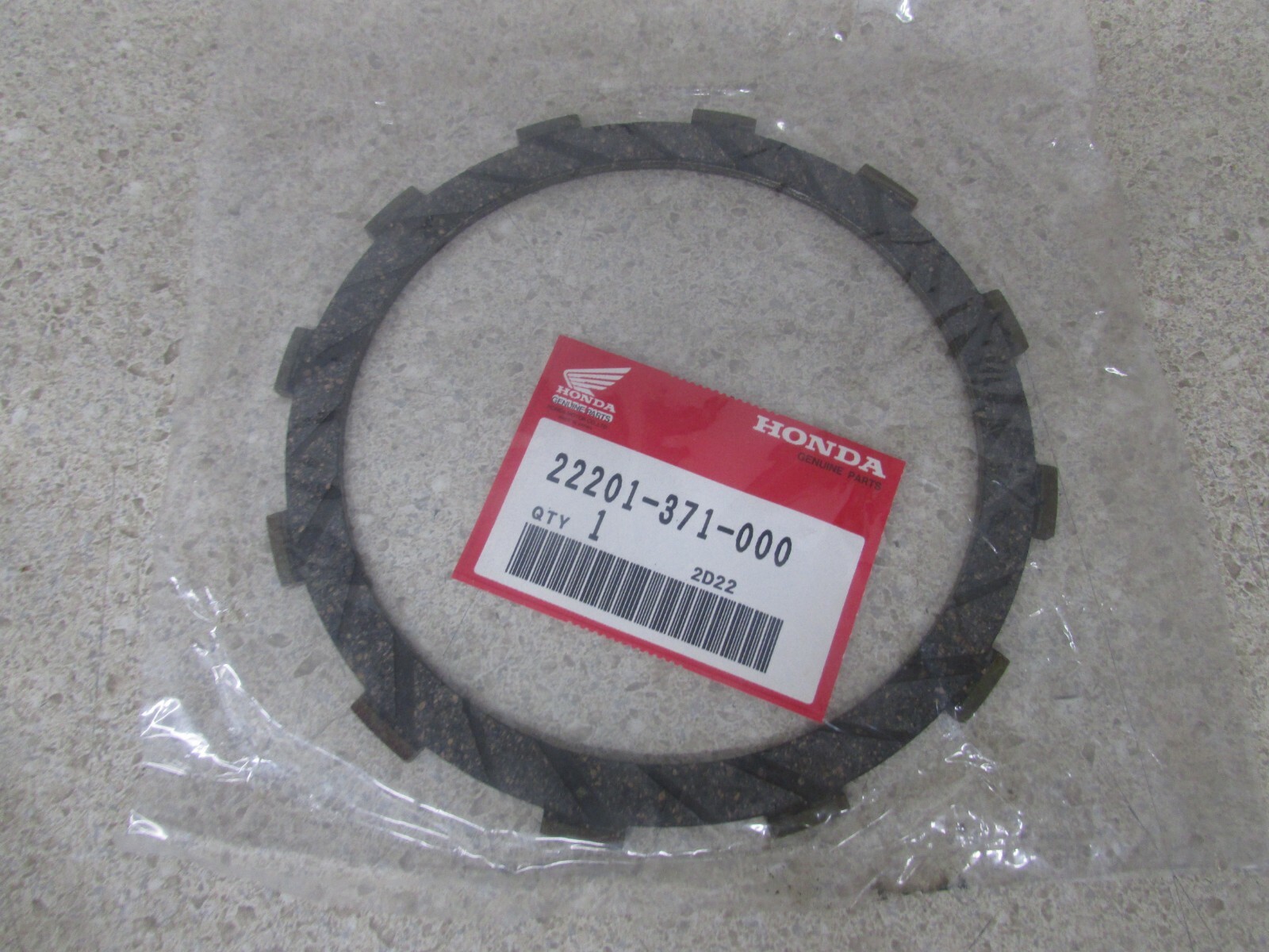 NOS HONDA CB750F CB750K GL1000 OEM CLUTCH FRICTION PLATE DISK A 22201 ...