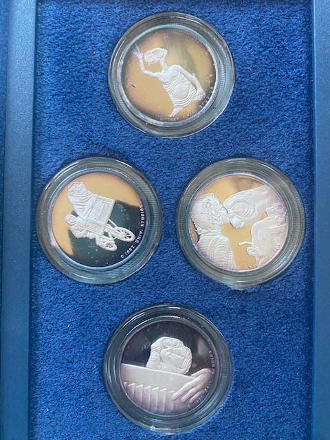 1988 RARITIES MINT ET THE EXTRA TERRESTRIAL SPECIAL EDITION SILVER COIN ...