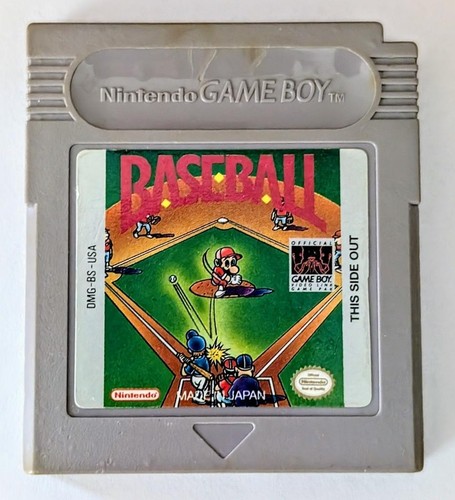 *BASEBALL NINTENDO ORIGINAL GAMEBOY GB GAME | eBay