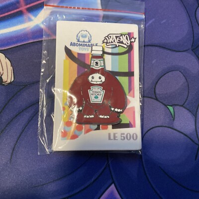 Abominable Toys Sketchup Chomp Enamel Pin Sket One LE 500 | eBay