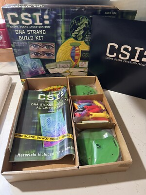 CSI: DNA Laboratory Toys R Us Exclusive **COMPLETE/NEW IN OPEN BOX ...