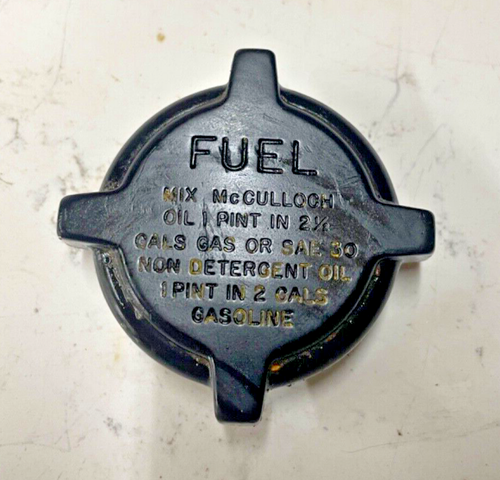 Rare McCulloch model 35, 35-A chainsaw Gas cap (B12) | eBay
