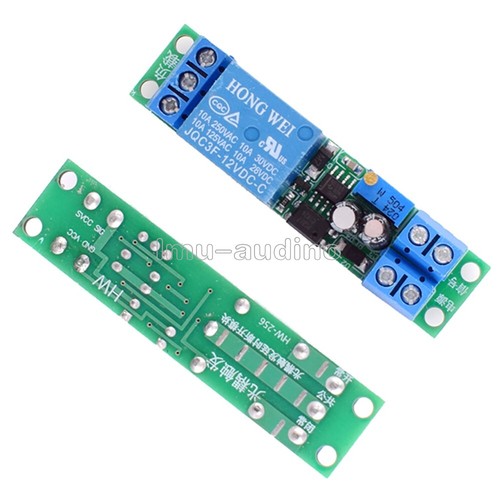 DC 12V Adjustable Signal Trigger Delay Time Power Turn Off Switch Relay ...