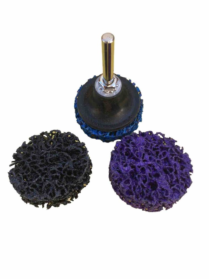 2” Roloc Holder W/[3] Polishing Grinding Stripping Cleaning Discs | eBay