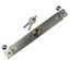Roller Shutter Door Lock Ultra Narrow Centre Lock 200mm x 30mm x 10mm ...