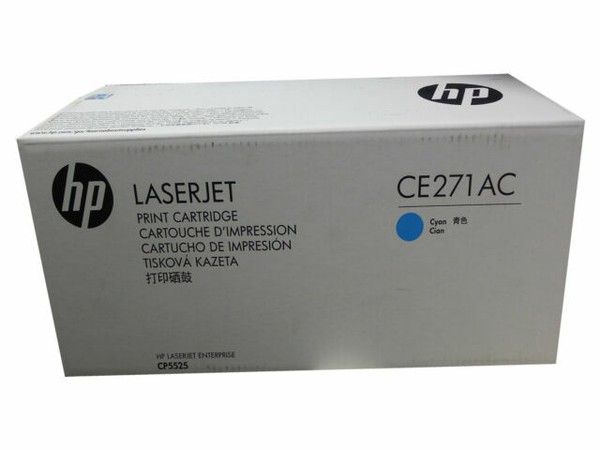 HP CE271AC Cyan Toner Cartridge for sale online | eBay