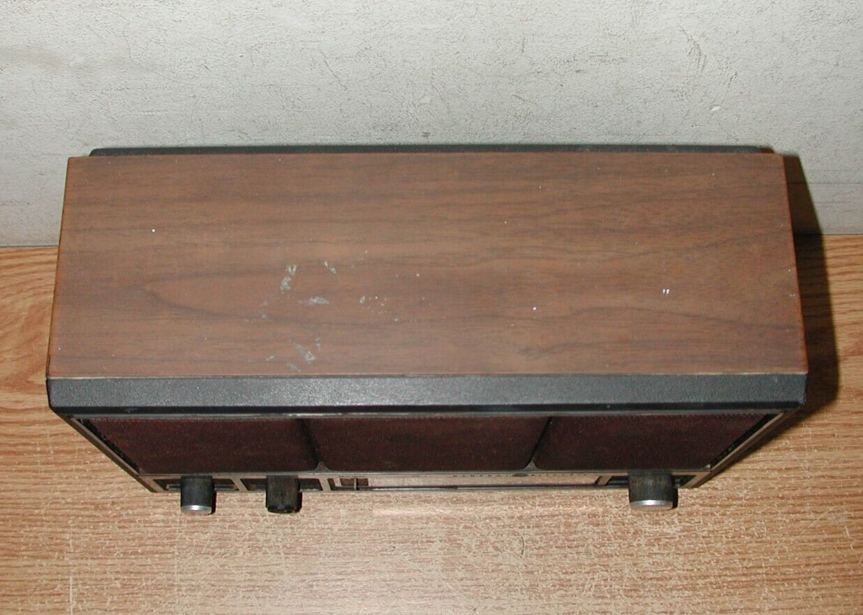 VINTAGE GENERAL ELECTRIC AM/FM DESK RADIO MODEL 7-4140A | eBay