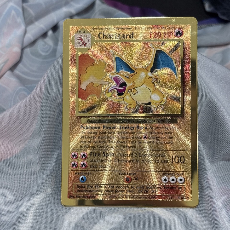 Charizard (Celebrations Metal Card) 004/102 Miscellaneous Cards ...