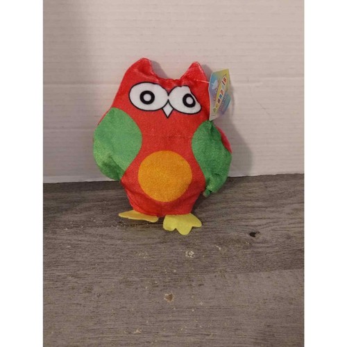 Kellytoy Beanpals Purple Owl Plush Stuffed Animal Toy Orange w/Tags 7 ...