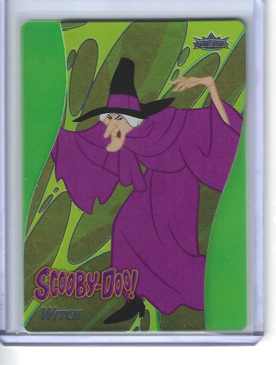 2025 FLEER SCOOBY-DOO CREEPY COMPOUND #62 WITCH ACETATE/DIE-CUT SP ...