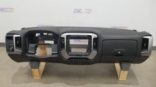 18 CHEVY SILVERADO 1500 DASH PANEL DASHBOARD ASSEMBLY BLACK | eBay