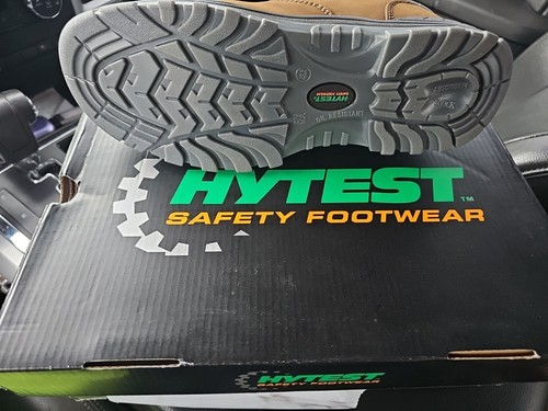 HYTEST Knox Slip On Men's,Brown Steel Toe, EH, Slip Resistant, Work ...