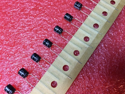 25 PCS CAPACITOR 10uF 10MF 25V Radial 5X5.5 CAP (REPLACING FOR 16V 10V ...