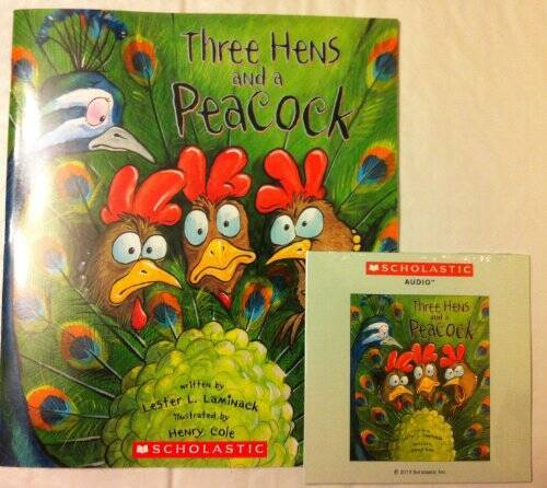 Three Hens and a Peacock with Read Along Cd - Paperback - GOOD | eBay