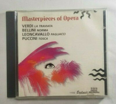 Masterpieces of Opera (CD, 1998, Delta Distribution) DISC ONLY #K82 ...