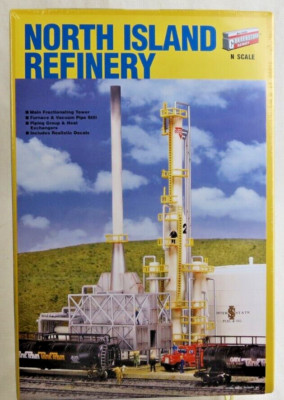 Walthers Cornerstone 933-3219 N Scale NORTH ISLAND REFINERY Kit | eBay