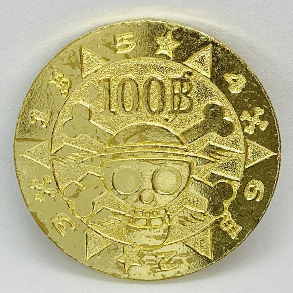 ONE PIECE Coin Sanji 100 Berry Metallic Iron Medals | eBay