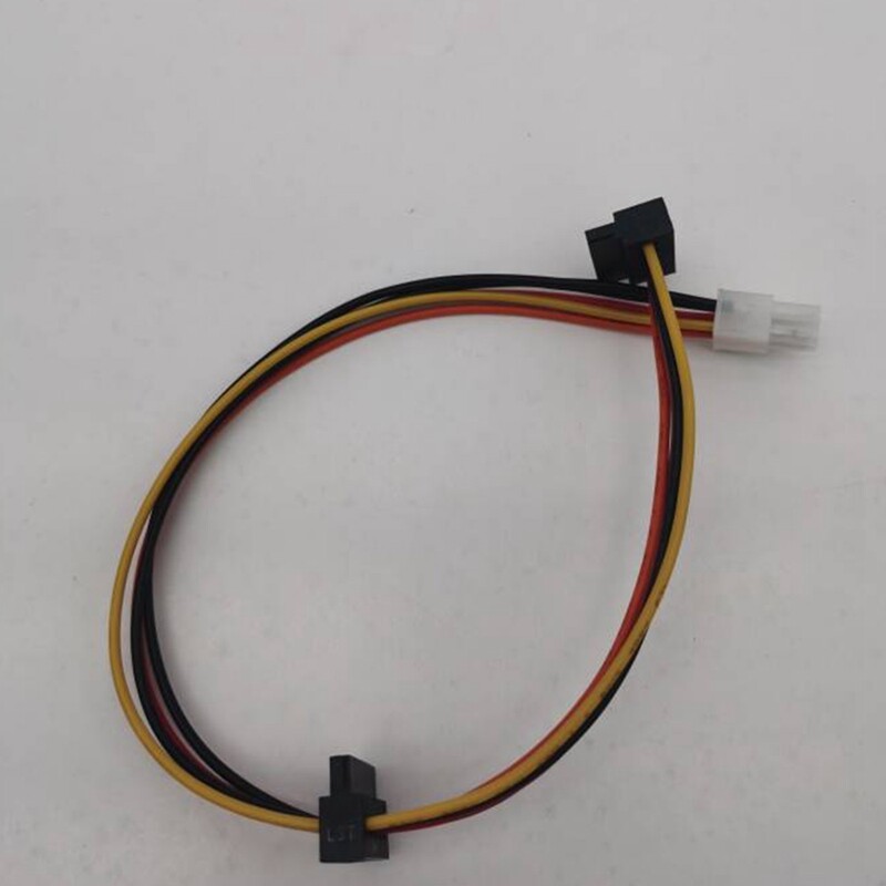 ATX Motherboard 4Pin to 2-Port Serial SATA Hard Drive Adapter Cable ...