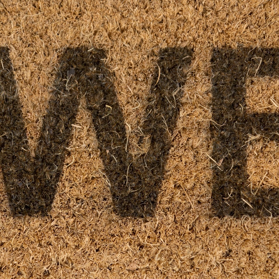 Welcome to the Mad House Door Mat Printed First Home Couple's Gift ...