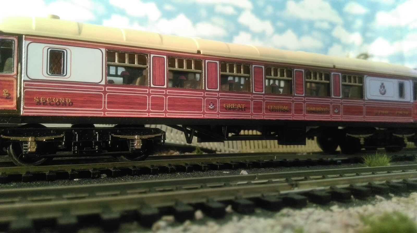 Great Central Railway Coach render kit x 1 for Triang Pullman coach Ann ...