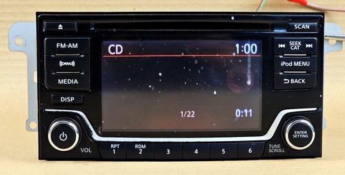 28185-4AF6A Nissan Sentra 2016-2019 AM FM XM CD Radio Control Head Unit ...