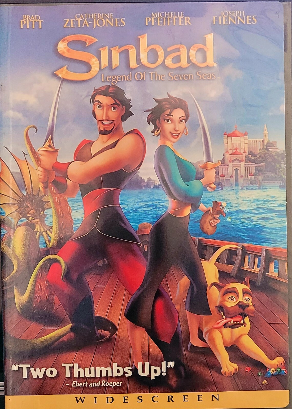 Sinbad: Legend of the Seven Seas (DVD, 2003, ) Brad Pitt | eBay