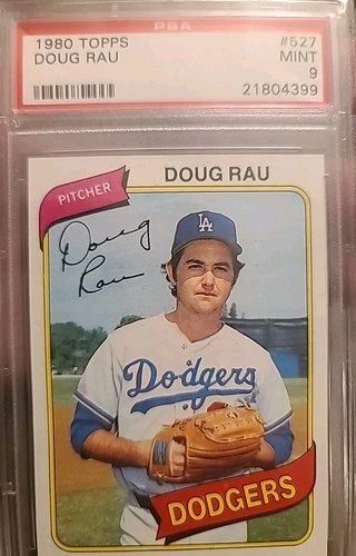 1980 Topps #527 Doug Rau PSA 9 | eBay