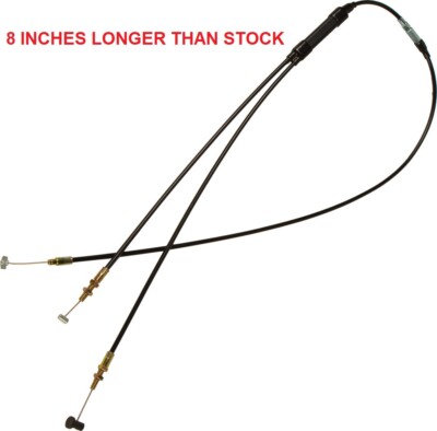 SNOWMOBILE 8 " EXTENDED THROTTLE CABLE POLARIS RMK XC 600 700 800 2000 ...