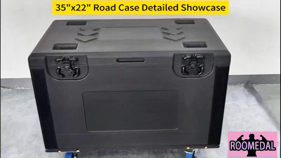 44x22x24inch Cable Trunk ATA Road Flight Case Stackable for Pro Audio ...
