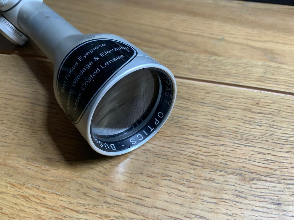 Bushnell Trophy 3-9x40 Rifle Scope, Multi-X Wide Angle Satin Silver | eBay