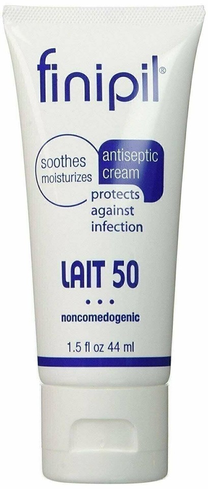 Finipil LAIT 50 Antiseptic Cream Skin Moisturizer Acne Aftershave, 4pk ...