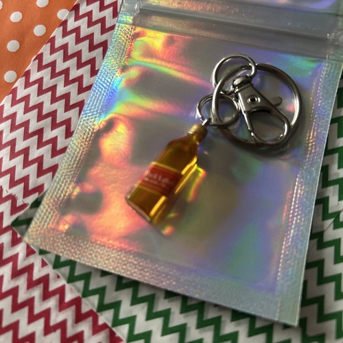 Novelty Johnnie walker Red label whisky 3D Bottle Keyring | eBay UK