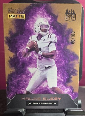 Kaleb Eleby 2022 Wild Card Matte Rookie Heat /100 | eBay